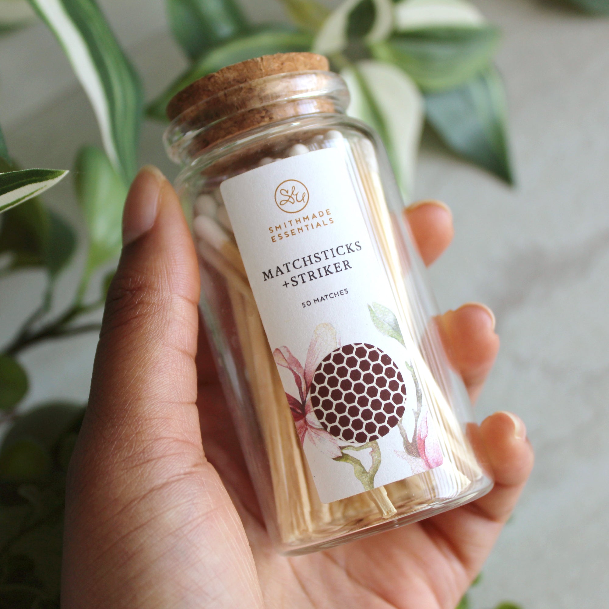 Matchsticks + Striker Bottle – Smithmade Essentials